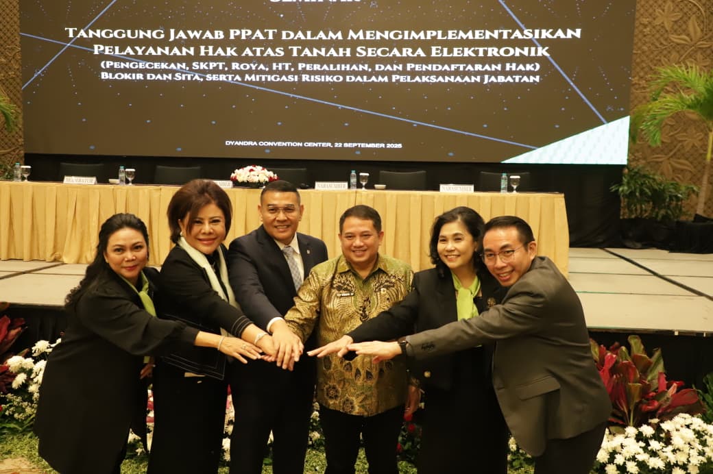Wamen ATR/BPN: Kolaborasi dengan IPPAT Jadi Kunci Transformasi Layanan ...